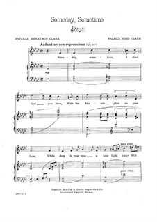 Someday, Sometime by P.J. Clark - free download on MusicaNeo