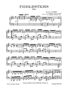 Fiddlesticks by A.B. Coney - sheet music on MusicaNeo