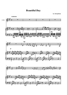 Beautiful Day by K. Kim - sheet music on MusicaNeo
