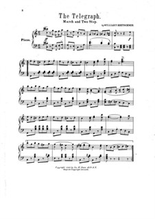 The Telegraph by W.F. Kretschmer - sheet music on MusicaNeo