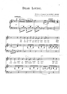 Dear Louise by R. Moore - free download on MusicaNeo