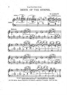 Dance of the Nymphs by J.B. Mullen - sheet music on MusicaNeo