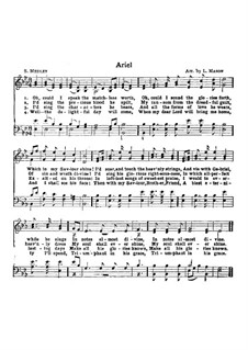 Ariel by W.A. Mozart - free download on MusicaNeo