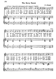 The Kerry Dance by J.L. Molloy - sheet music on MusicaNeo