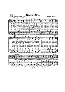 No, Not One by G.C. Hugg - free download on MusicaNeo