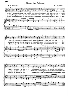 Simon the Cellarer by J.L. Hatton - free download on MusicaNeo
