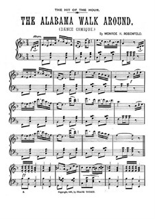 The Alabama Walk-Around by M.H. Rosenfeld - free download on MusicaNeo