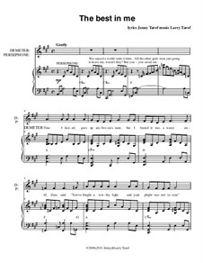 Olympus the Musical by J. Tarof, L. Tarof - sheet music on MusicaNeo