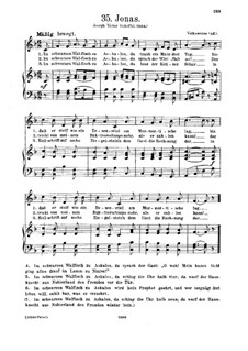 Jonas by folklore - sheet music on MusicaNeo