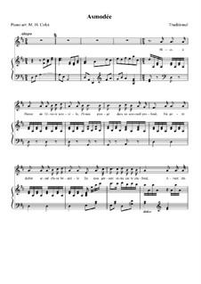 Asmodee by folklore - sheet music on MusicaNeo