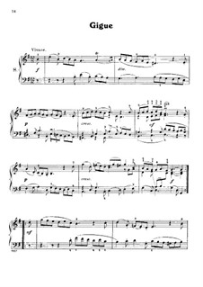 Giga in E Minor by G.F. Händel - sheet music on MusicaNeo