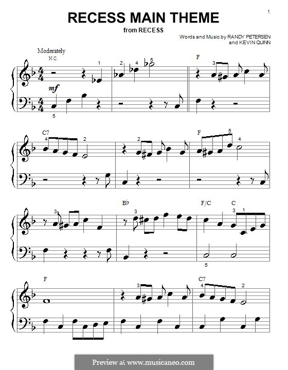 Recess Main Theme (from the Disney TV Series Recess) by K. Quinn on ...