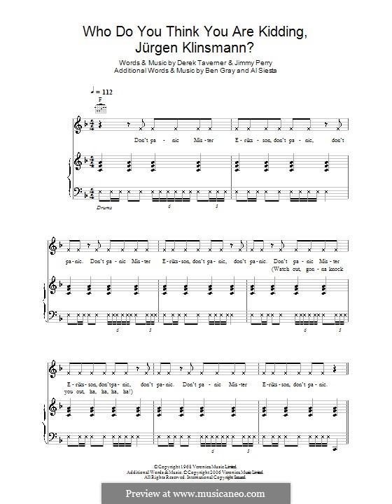 Who Do You Think You Are Kidding, Mr. Hitler? (theme from Dad's Army ...