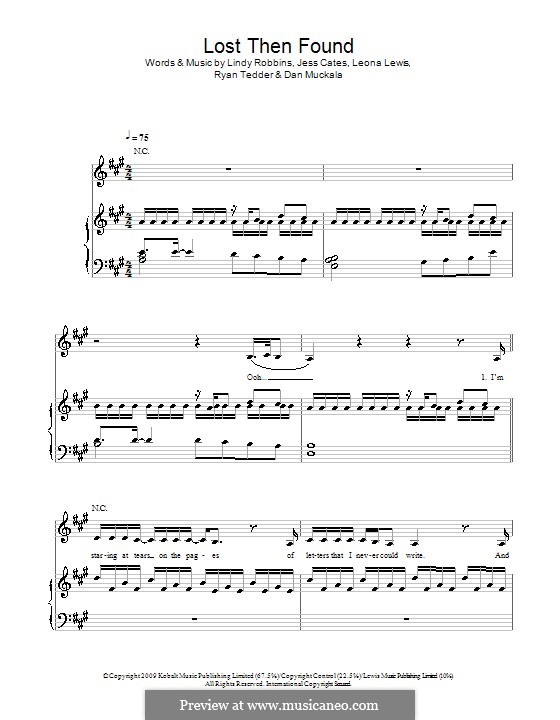 Lost Then Found von D. Muckala, J. Cates, L. Lewis, L. Robbins, R.B ...