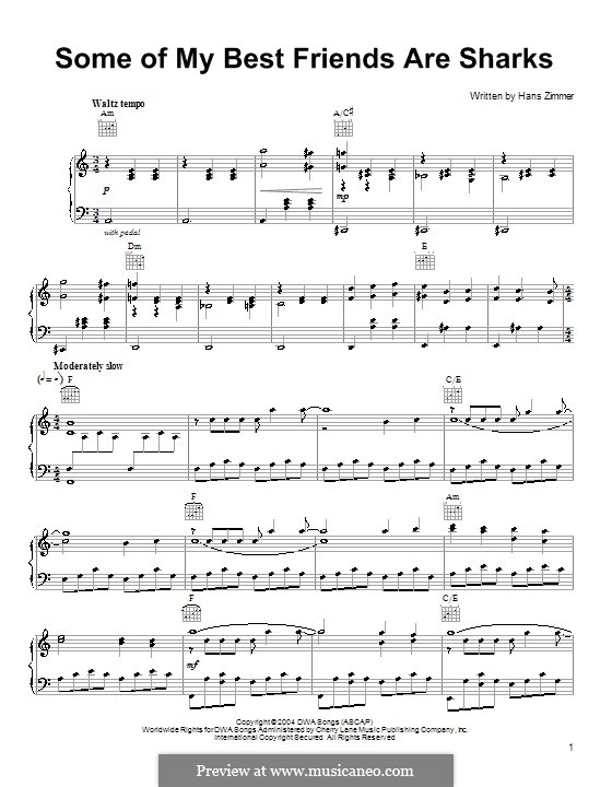 Some of My Best Friends are Sharks (from Shark Tale) von H. Zimmer auf ...