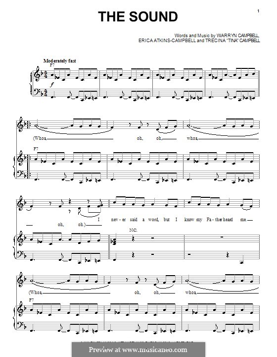 The Sound (Mary Mary) von E.M. Atkins-Campbell, T. Atkins-Campbell, W ...