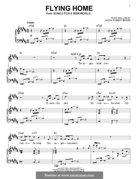 Flying Home von J.R. Brown - Noten auf MusicaNeo