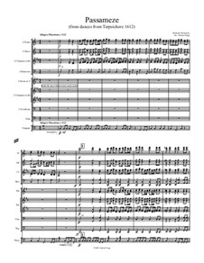 Terpsichore von M. Praetorius - Noten auf MusicaNeo