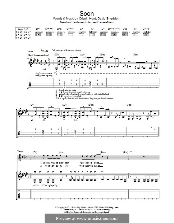Soon von C. Hunt, D. Sneddon, J. Bauer-Mein, N. Faulkner auf MusicaNeo