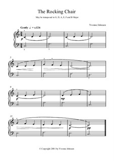 The Rocking Chair von Y. Johnson - Noten auf MusicaNeo