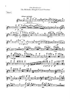 Die Hebriden oder Die Fingalshöhle, Op.26 von F. Mendelssohn-Bartholdy auf MusicaNeo
