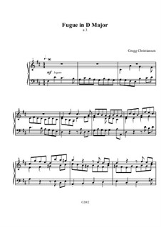 Flight in D Major von G. Christiansen - Noten auf MusicaNeo