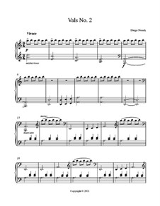 Vals No.2 von D. Noack - Noten auf MusicaNeo