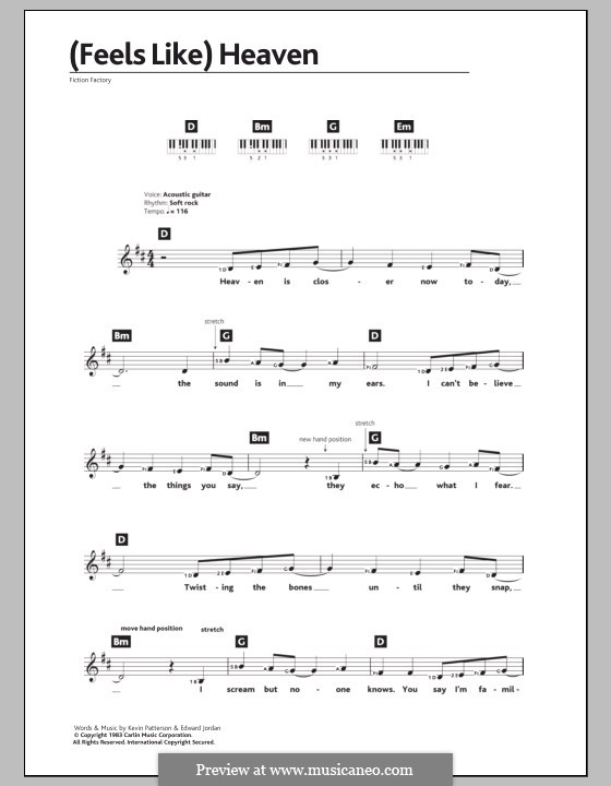 (Feels Like) Heaven (Fiction Factory) von E. Jordan, K. Patterson auf ...