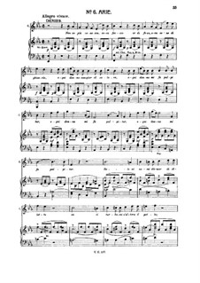 Non so più cosa son, cosa faccio (Die Hochzeit des Figaro, K.492) von W ...