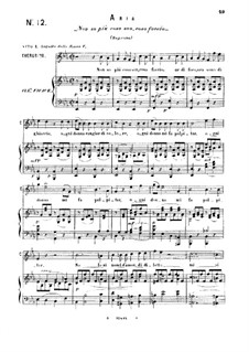 Non so più cosa son, cosa faccio (Die Hochzeit des Figaro, K.492) von W.A. Mozart auf MusicaNeo