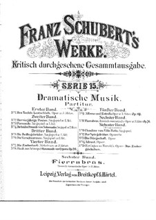 Fierrabras, D.796 von F. Schubert - Noten auf MusicaNeo