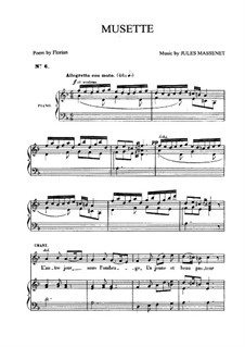 Musette von J. Massenet - Noten auf MusicaNeo