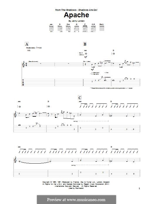 Vocal-instrumental version (Apache (The Shadows)) von J. Lordan auf ...