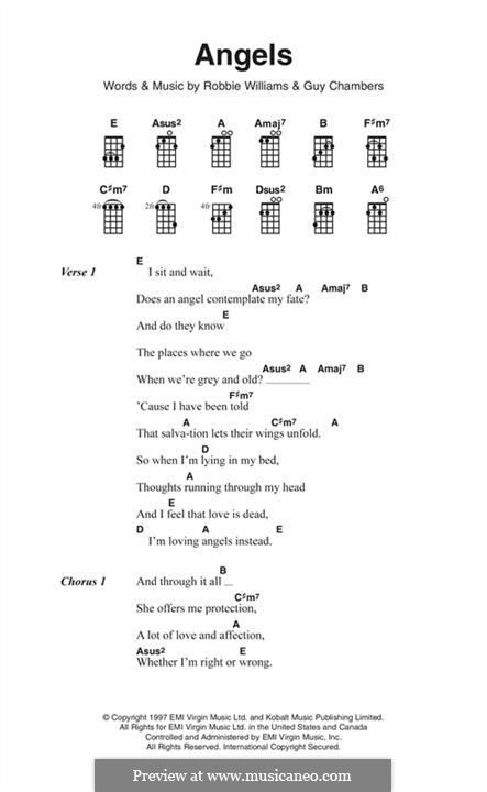 Angels von G. Chambers, R. Williams - Noten auf MusicaNeo
