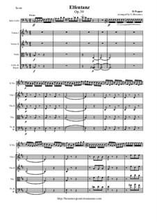 Elfentanz, Op.39 von D. Popper - Noten auf MusicaNeo