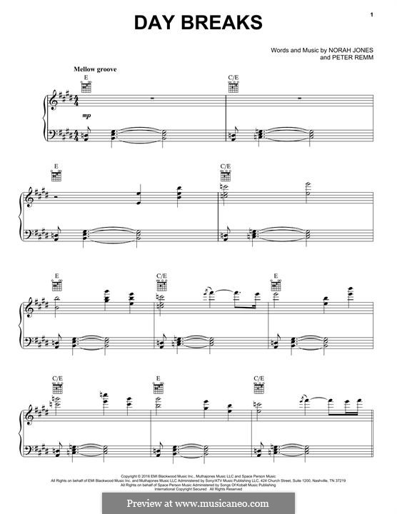 Day Breaks von N. Jones, P. Remm - Noten auf MusicaNeo