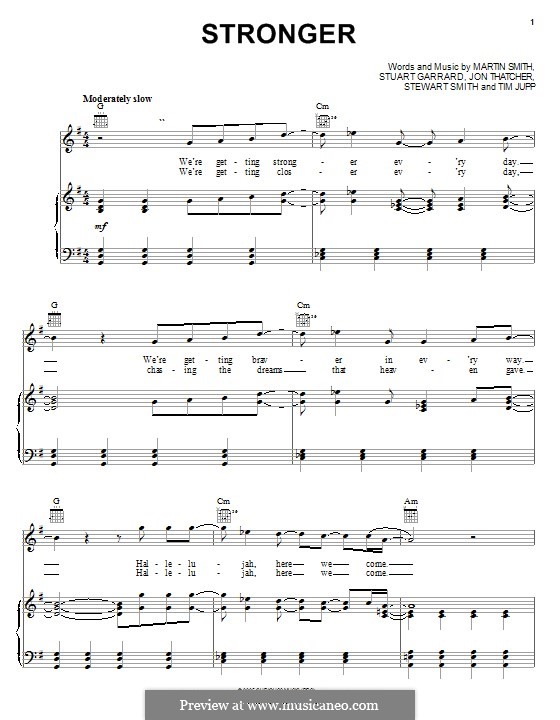 Stronger (Delirious?) von S. Garrard, M. Smith, S. Smith, T. Jupp, J ...