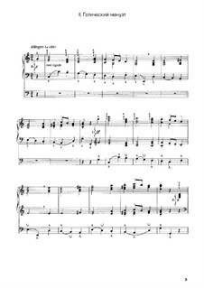 No.2 Menuet Gothique (Suite Gothique, Op.25) von L. Boëllmann auf MusicaNeo