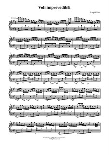 Voli imprevedibili von L. Calvo - Noten auf MusicaNeo