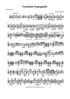 Fantaisie Espagnole von A. Zurfluh - Gratis-Download von MusicaNeo