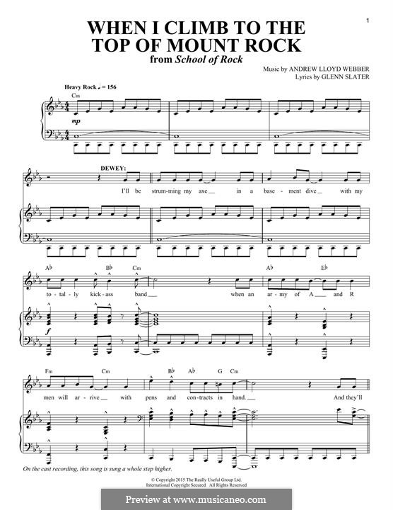 When I Climb to the Top of Mount Rock (from School of Rock: The Musical ...