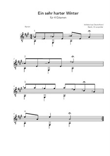 Ein sehr harter Winter von folklore - Gratis-Download von MusicaNeo