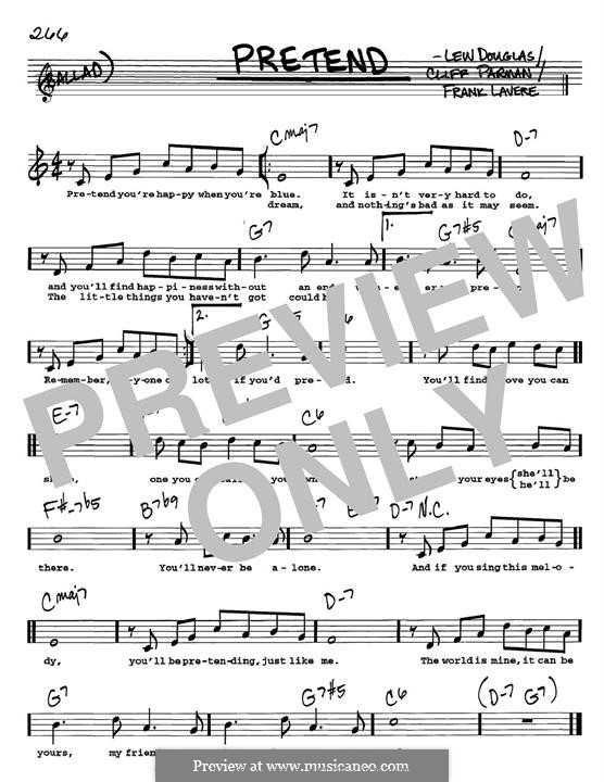 Pretend (Brenda Lee) von C. Parman, F. LaVere, L. Douglas auf MusicaNeo
