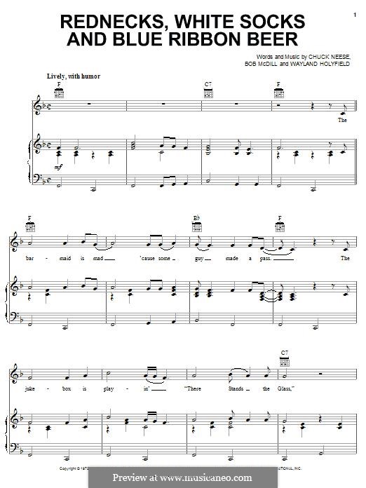 Rednecks, White Socks And Blue Ribbon Beer (Johnny Russell) von B ...