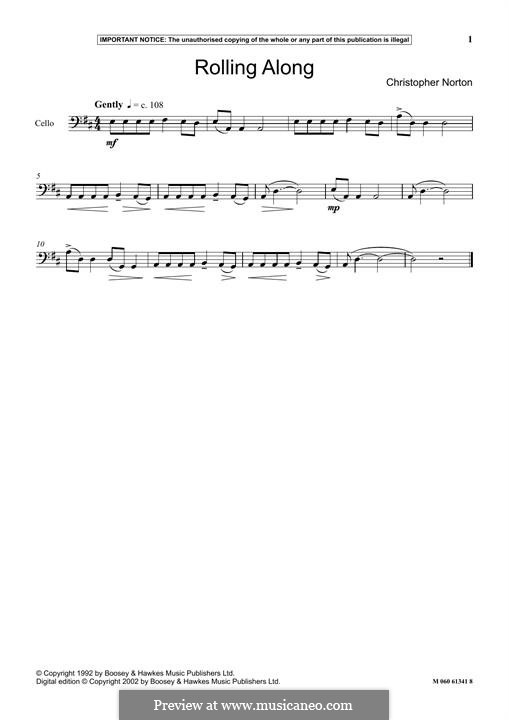 Rolling Along von C. Norton - Noten auf MusicaNeo