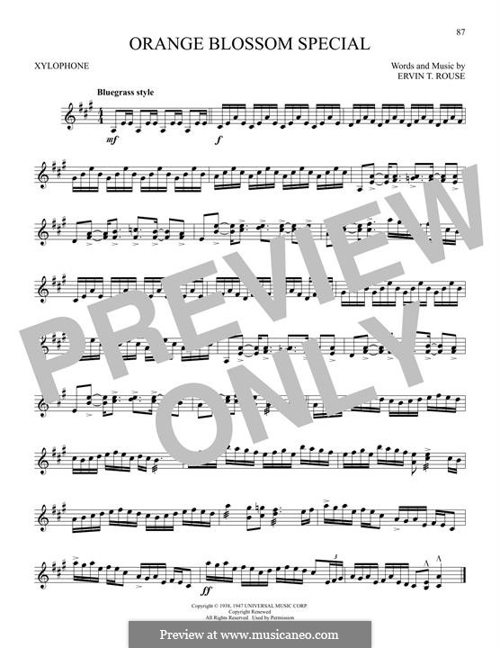 Orange Blossom Special von E.T. Rouse - Noten auf MusicaNeo