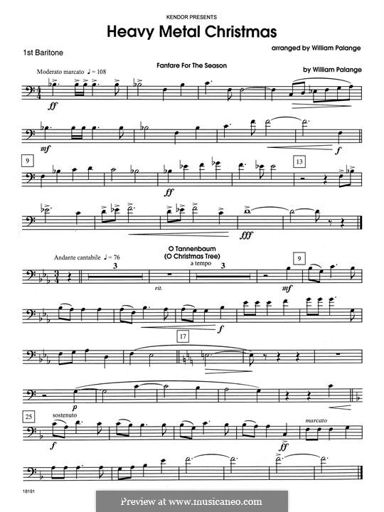 Heavy Metal Christmas von W. Palange - Noten auf MusicaNeo