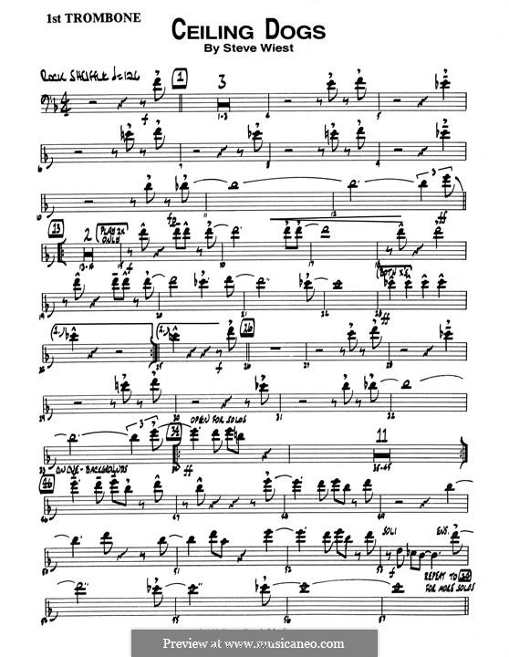 Ceiling Dogs von S. Wiest - Noten auf MusicaNeo