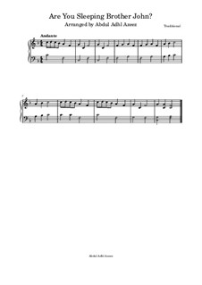 Are You Sleeping Brother John von folklore - Gratis-Download von MusicaNeo