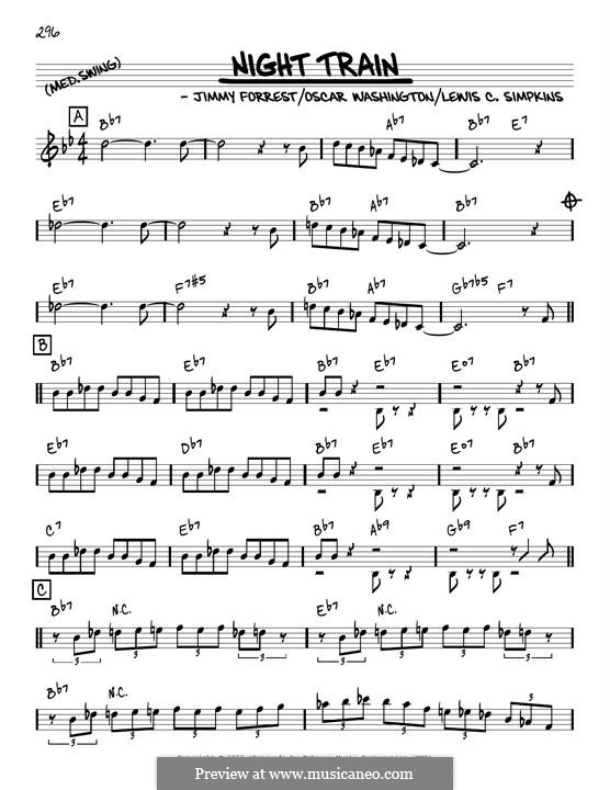 Night Train von J. Forrest - Noten auf MusicaNeo